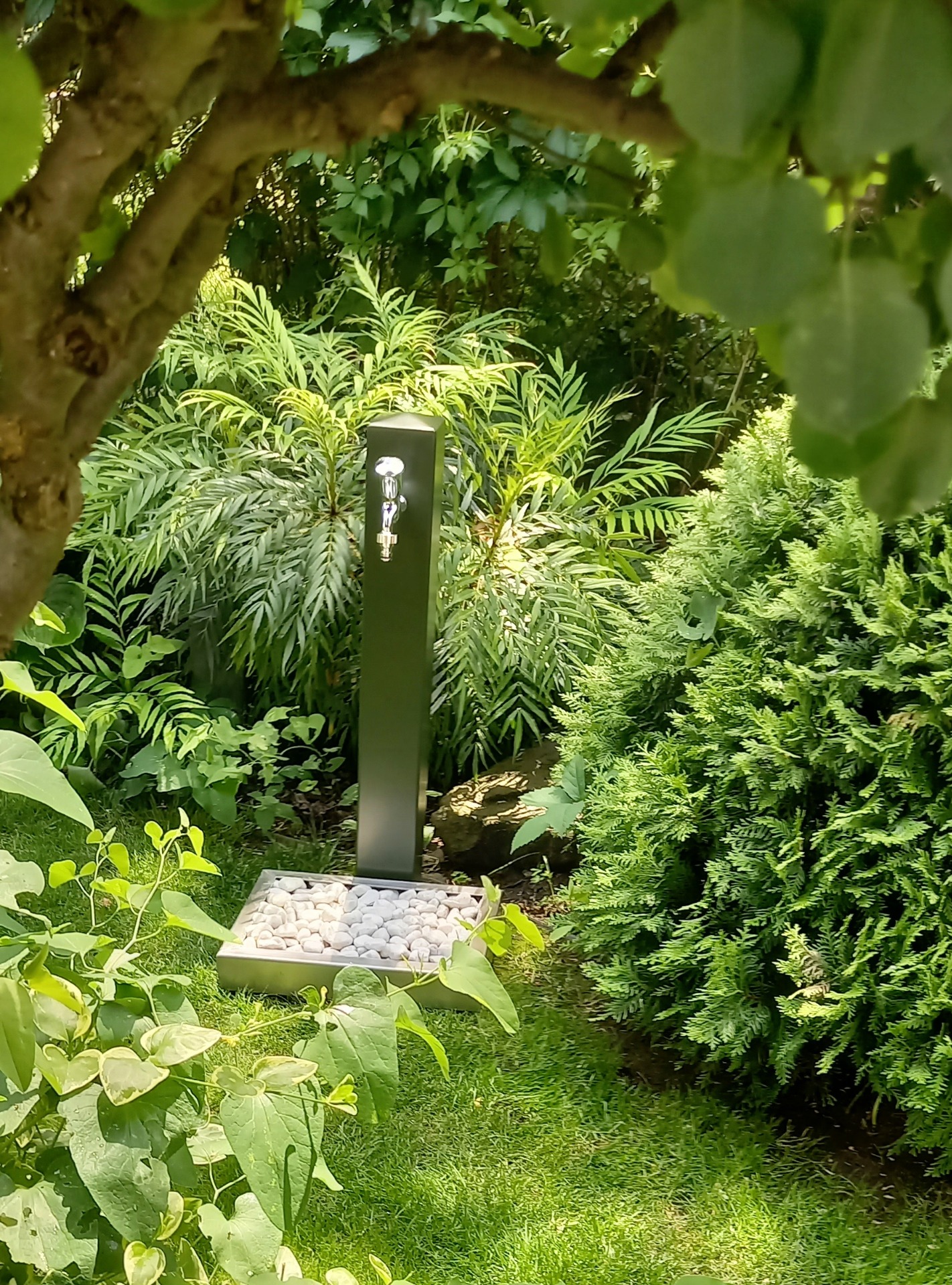 Króm szelepes kerti csap